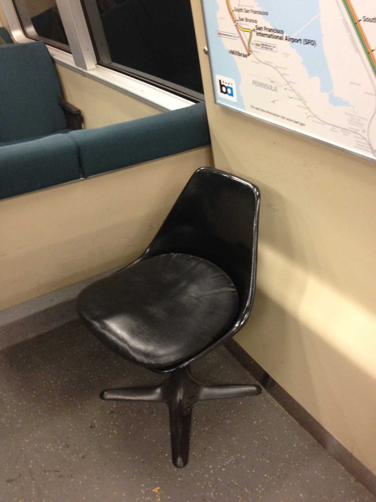 New BART seats actually look pretty vintage « Mission Mission New BART seats actually look pretty vintage « Mission Mission